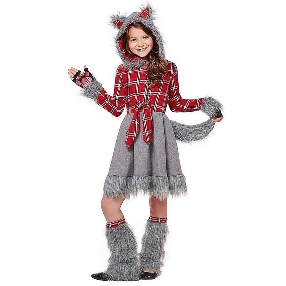 Spirit | Costumes | Charming Wolf Wolfie Costume Halloween For Girls ...